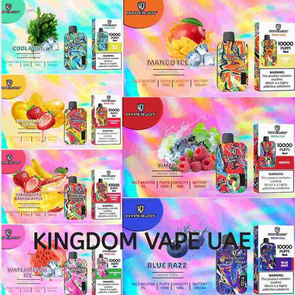Hyperjoy 10000 Puffs Vape Pen In UAE